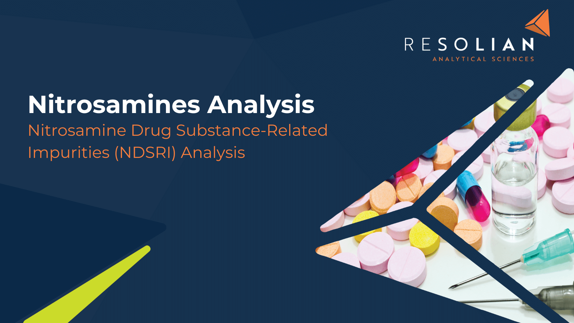 Nitrosamines Analysis - Resolian